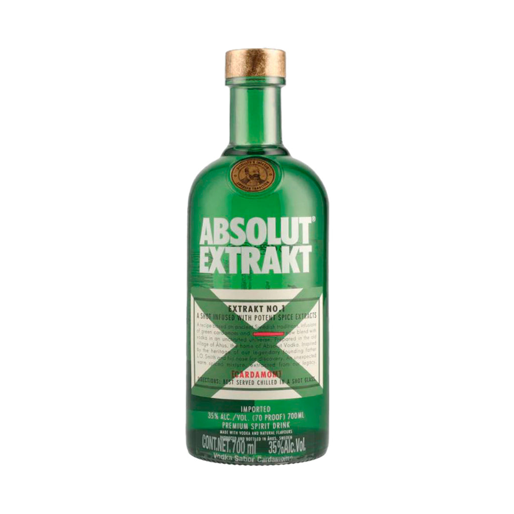 Vodka Absolut Extrakt 700 ml | Sabor Cardamomo – cavasautto